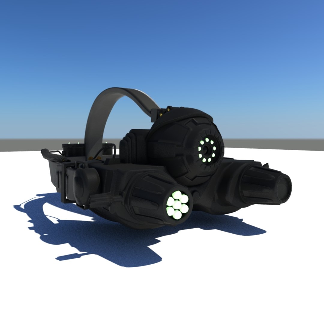 3d Obj Night Vision Goggles
