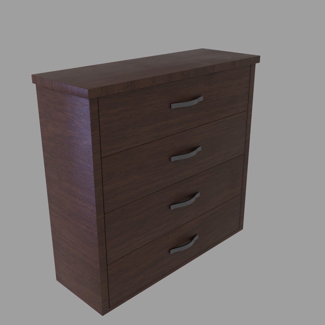 3D Dresser - TurboSquid 2015476