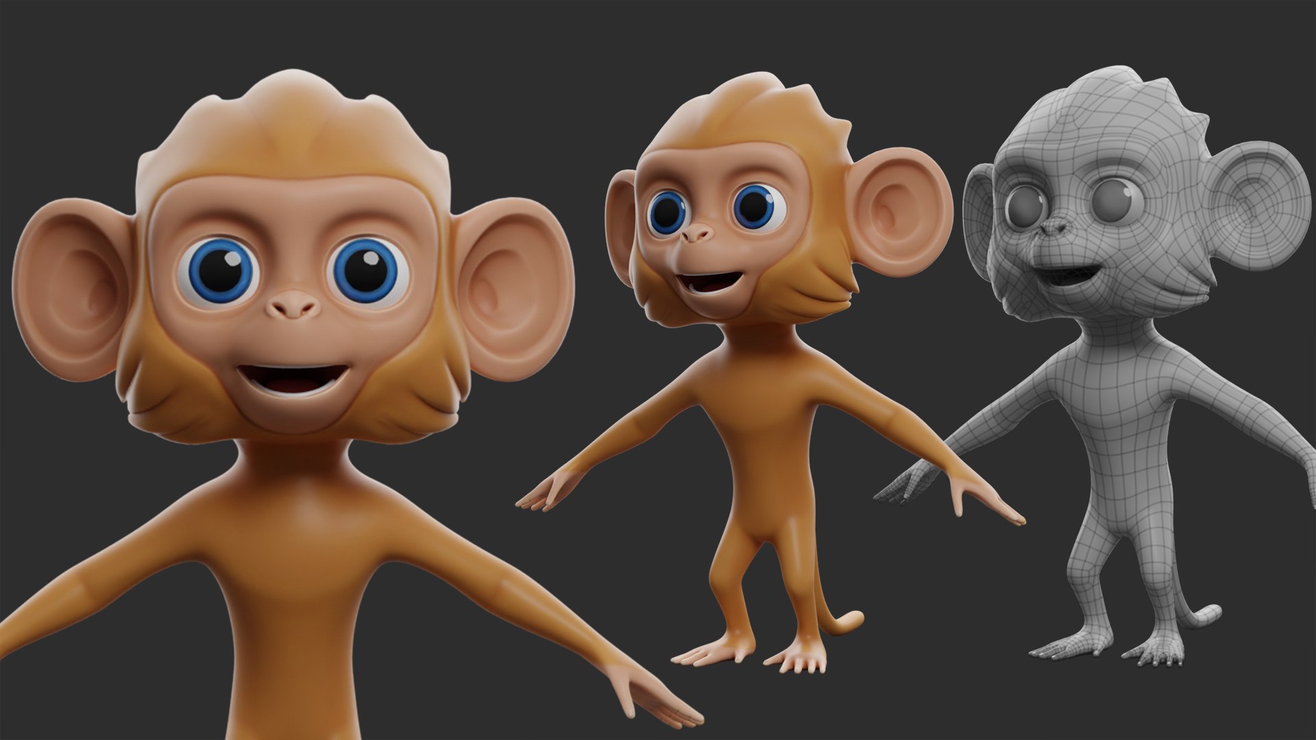 10 Wild Animal - Cartoon Pack 3D Model - TurboSquid 2421258