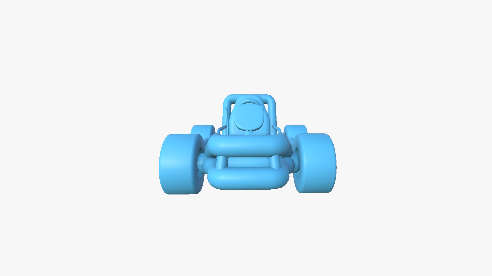Cartoon Kart H02 Blue - Vehicle Racing Design 3D Model - TurboSquid 2035656