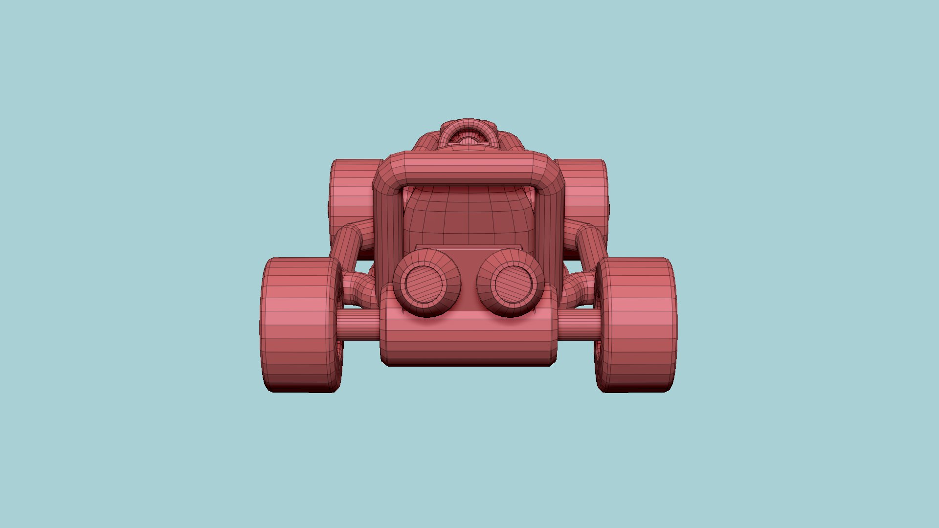 Cartoon Kart H02 Blue - Vehicle Racing Design 3D Model - TurboSquid 2035656