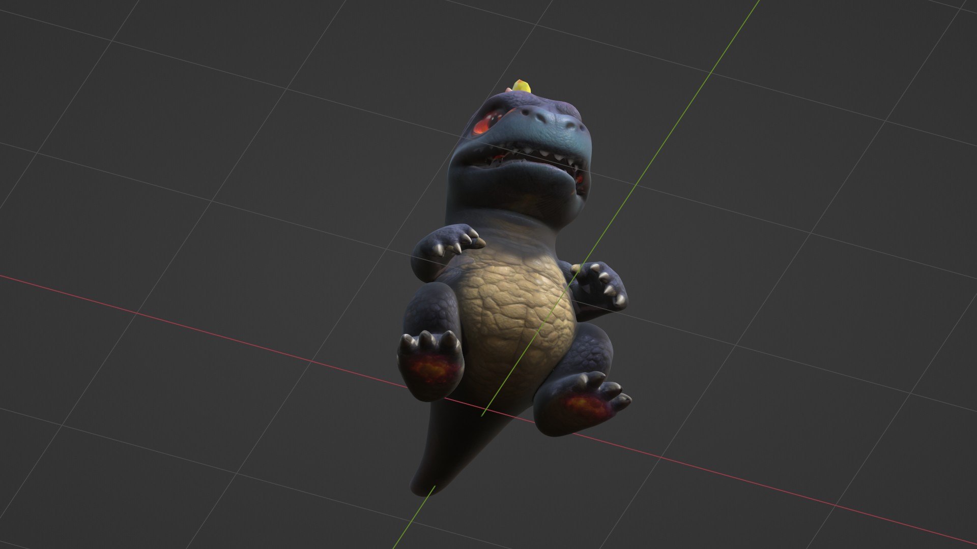 MiniZilla 3D - TurboSquid 2368478