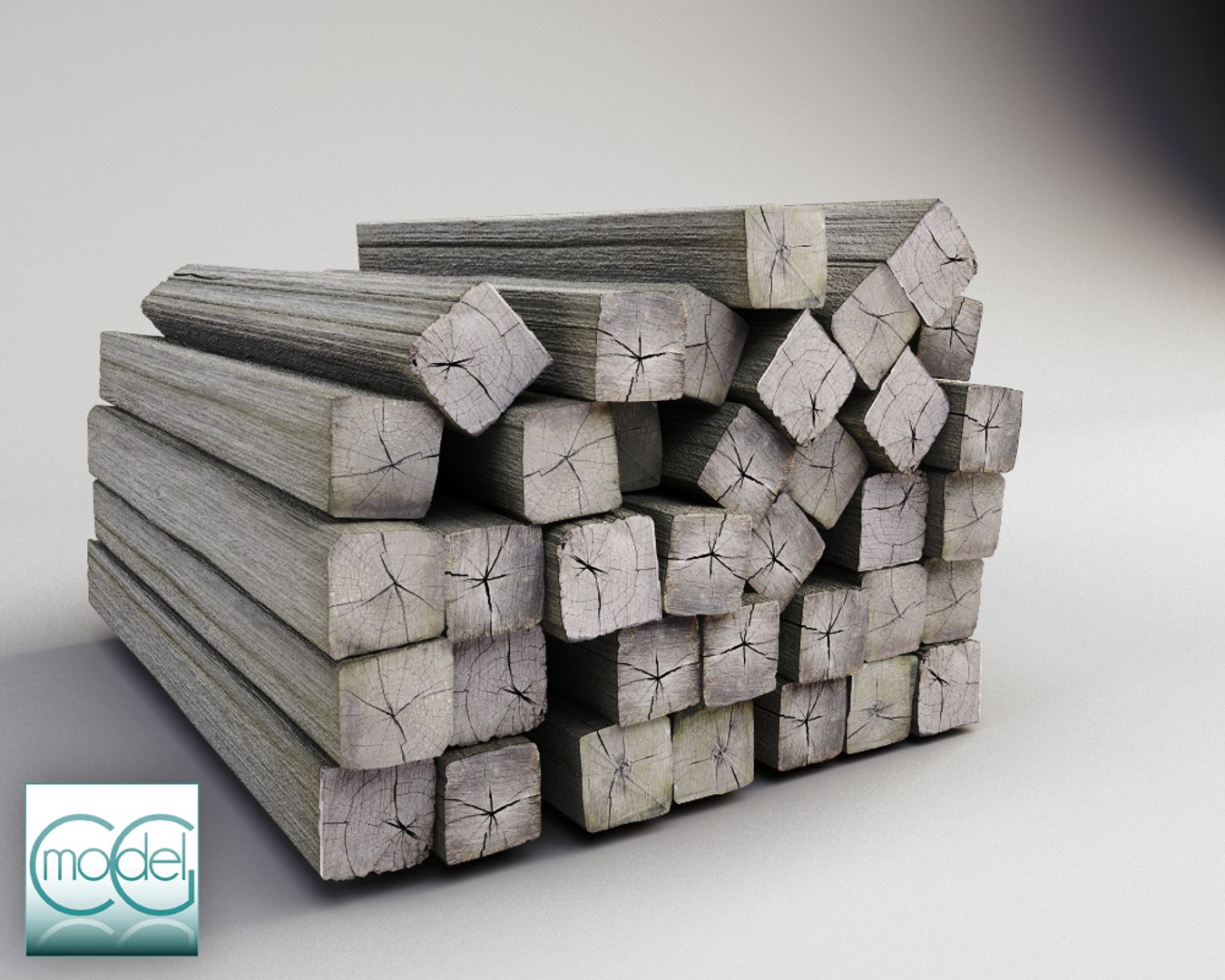 Wood Pile C4d