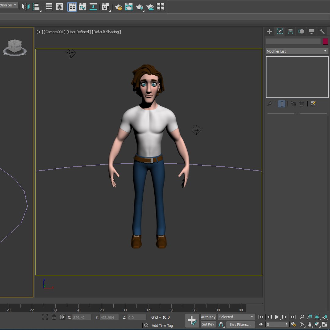 3D Model Cartoon Man Toon - TurboSquid 1703531