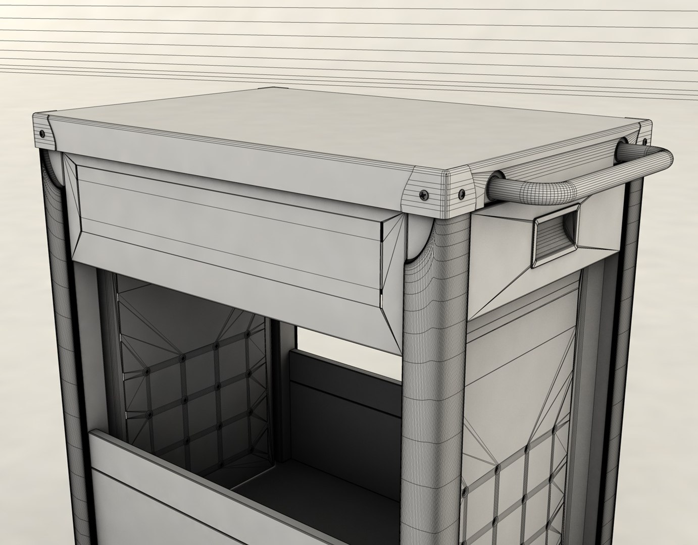 Facom Wheels-table Service 3D Model - TurboSquid 1335272