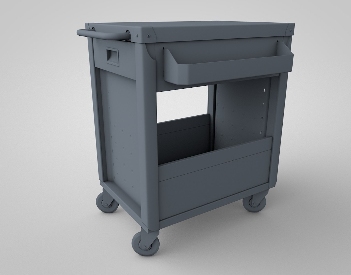 Facom Wheels-table Service 3D Model - TurboSquid 1335272