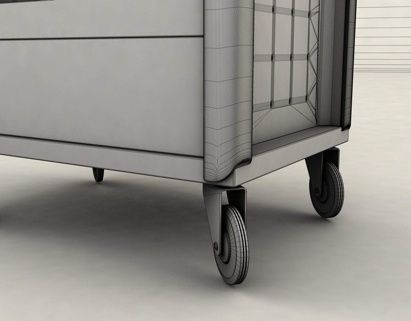 Facom Wheels-table Service 3D Model - TurboSquid 1335272