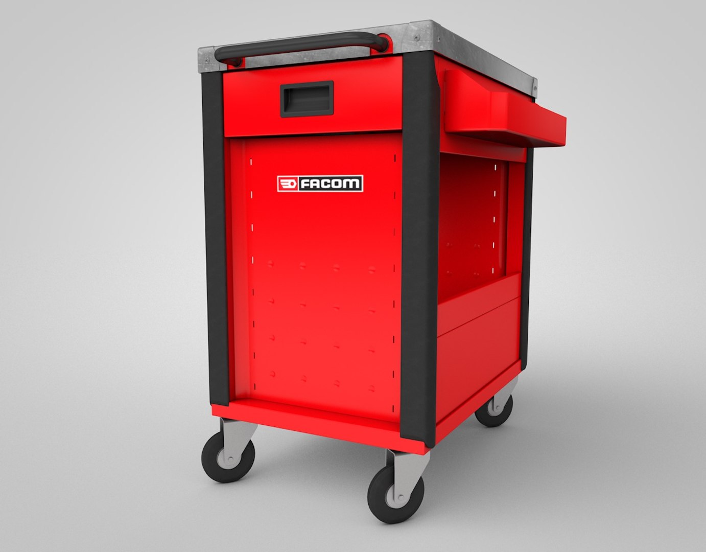 Facom Wheels-table Service 3D Model - TurboSquid 1335272