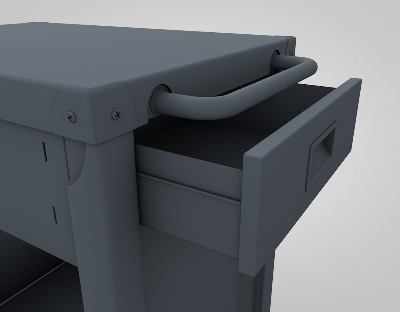 Facom Wheels-table Service 3D Model - TurboSquid 1335272