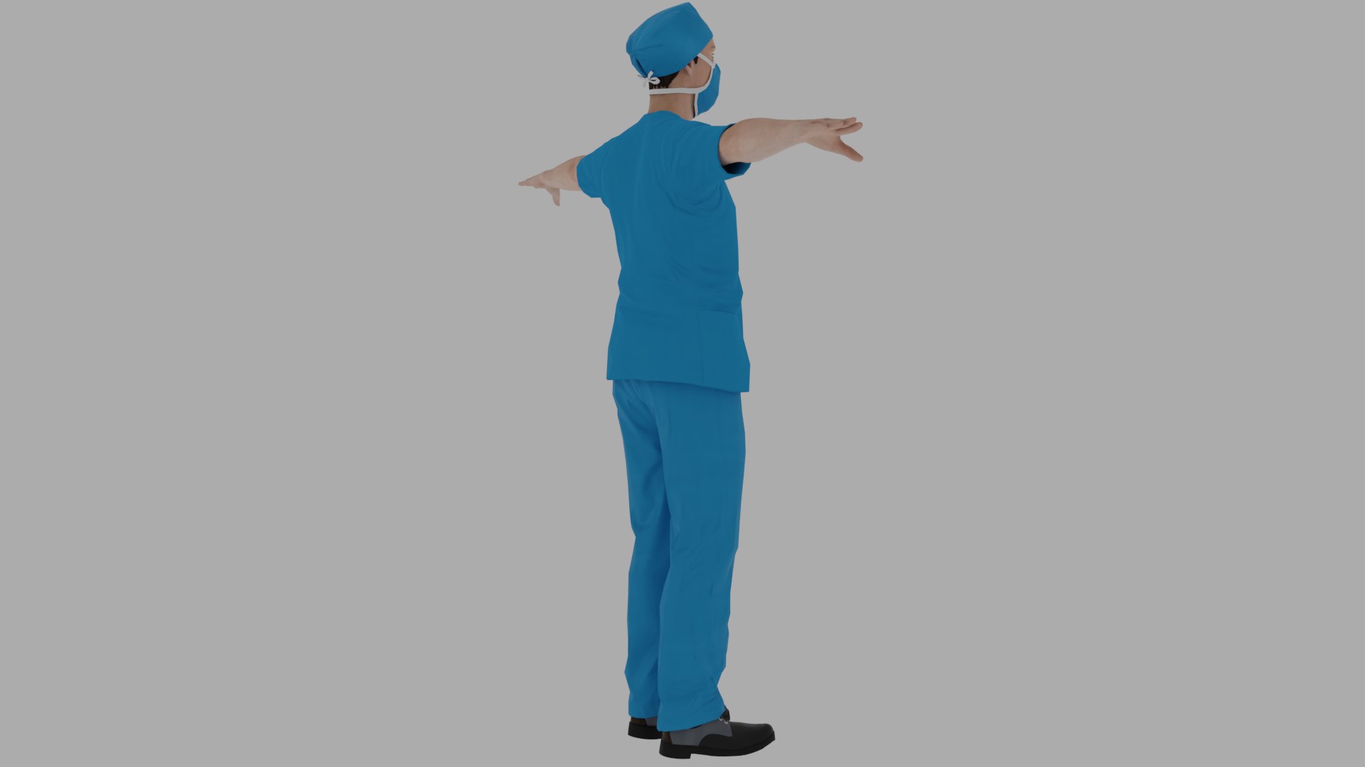 Male Nurse Character 3D Model - TurboSquid 1651955