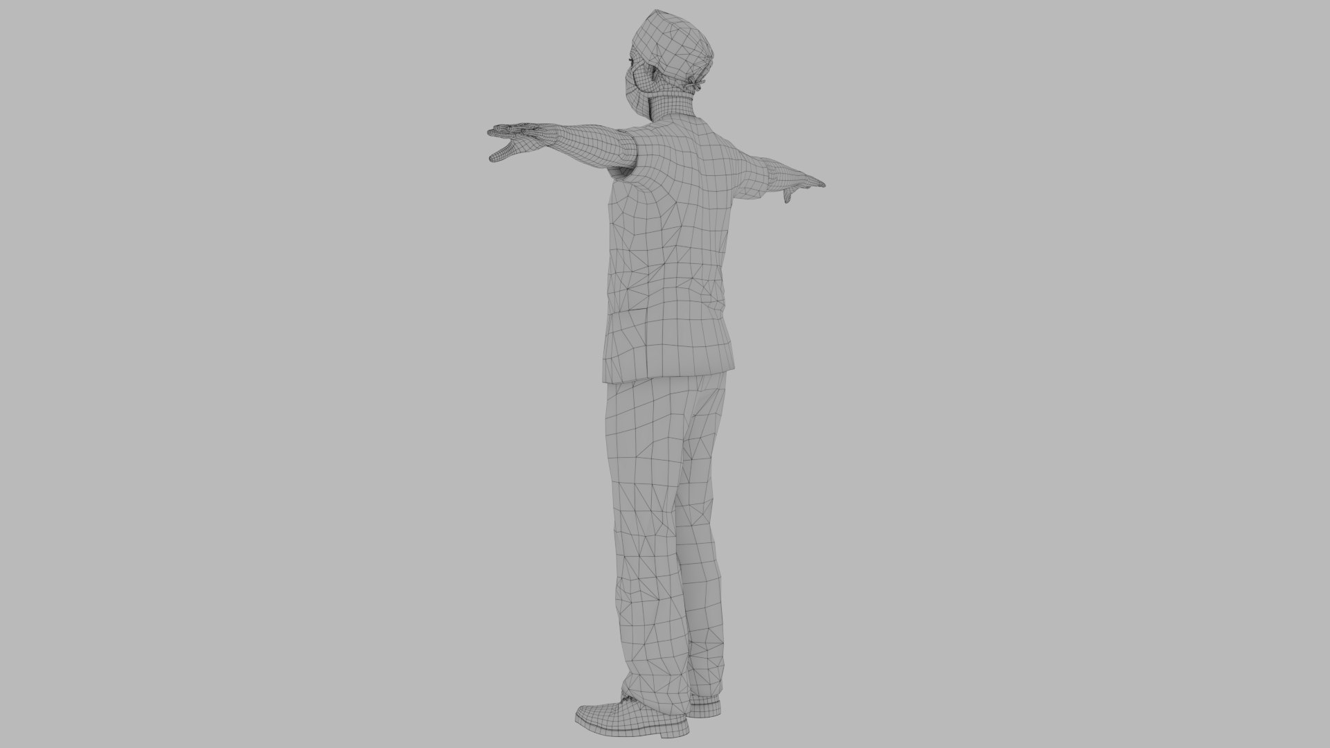 Male Nurse Character 3D Model - TurboSquid 1651955