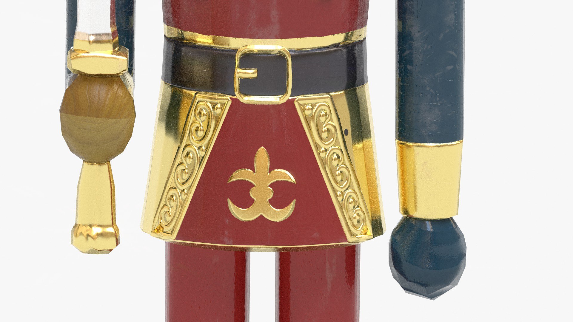 Nutcracker WOOD Christmas 3D Model - TurboSquid 2000448