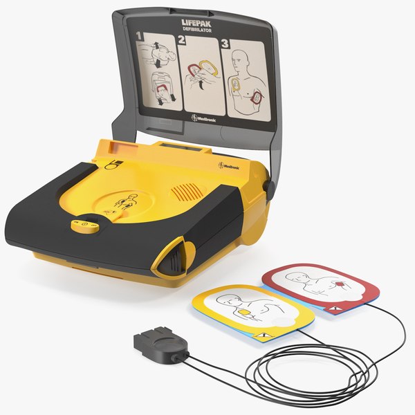 Physio Control Lifepak CR Plus AED 3D 모델 - TurboSquid 1652655