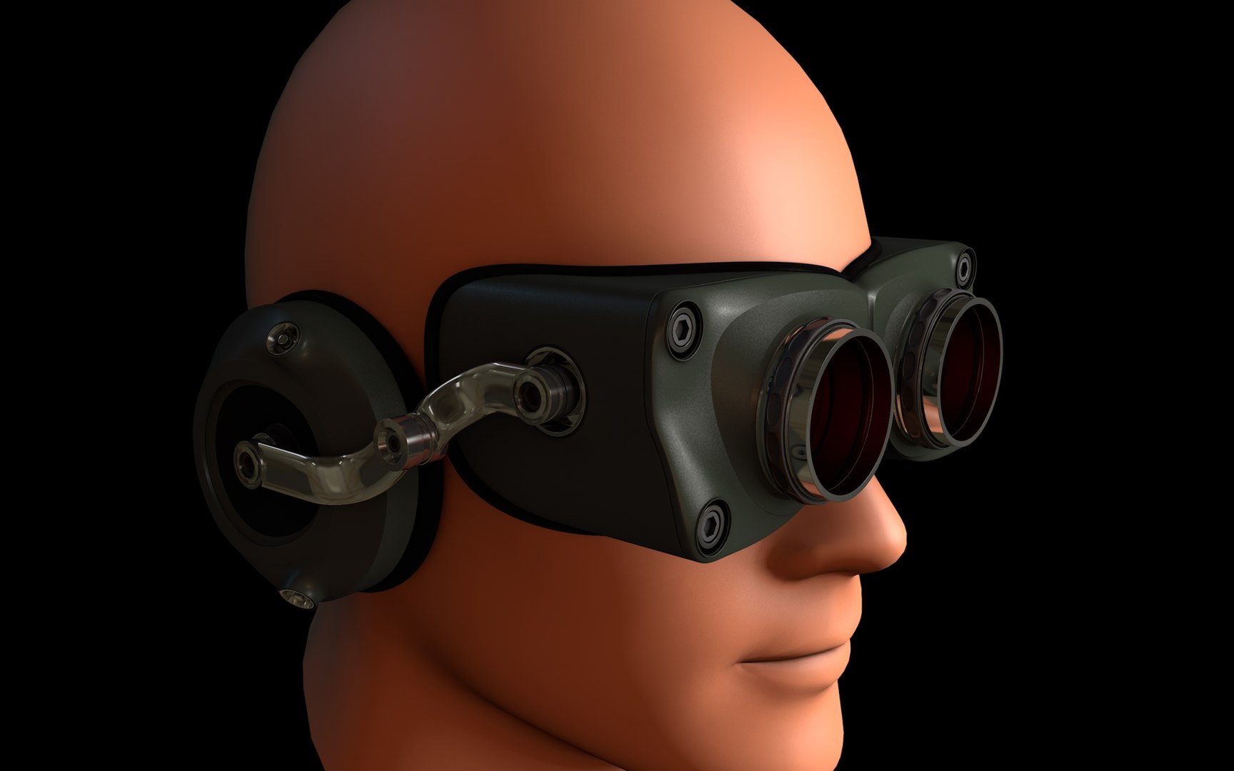 Night Vision Goggles 3d C4d