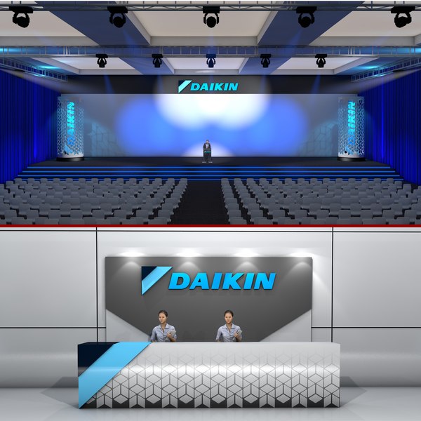 3d lecture hall model