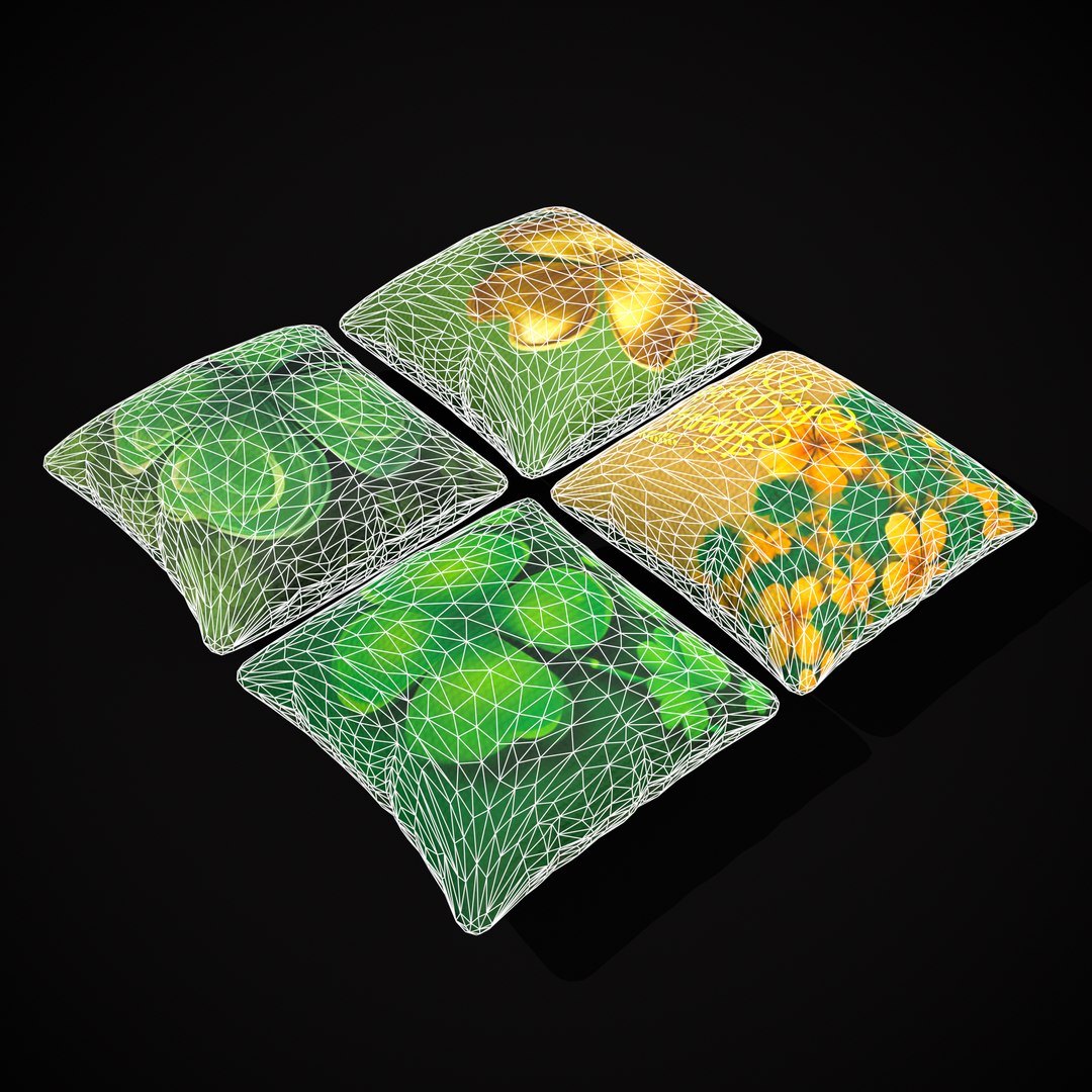3D Model St Patricks Day Cushions - TurboSquid 2384349