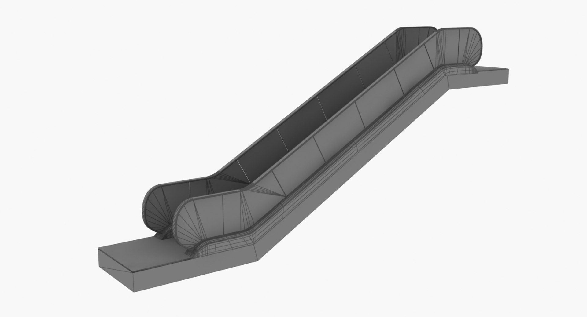 3D Moving Walkway Escalator Model - TurboSquid 1423965