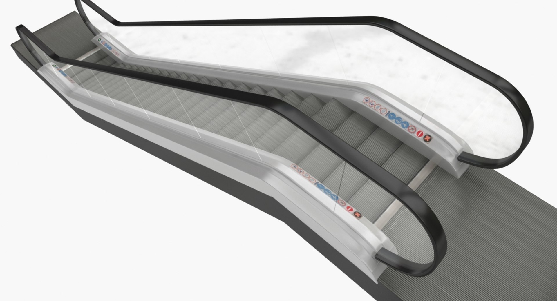 3D Moving Walkway Escalator Model - TurboSquid 1423965