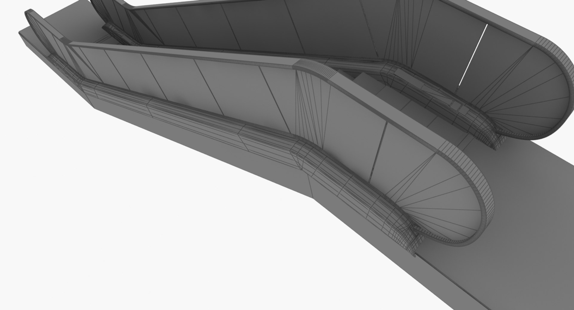 3D Moving Walkway Escalator Model - TurboSquid 1423965