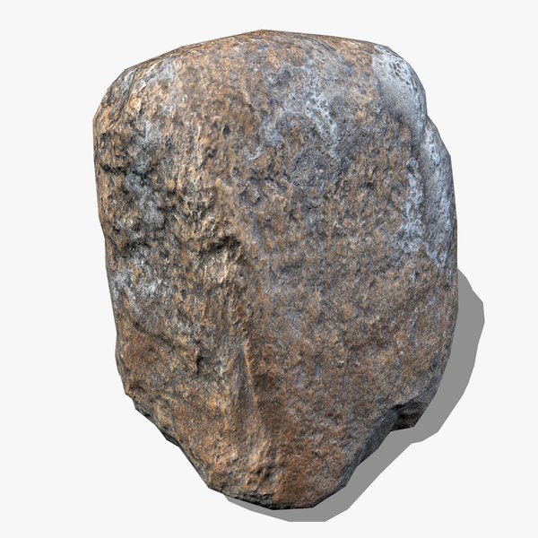 3d stone scan model