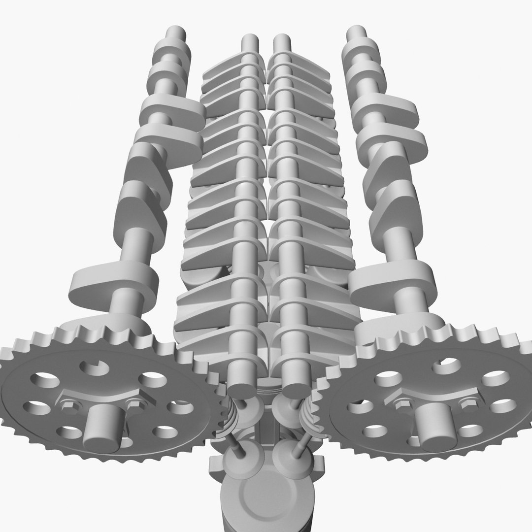 3d Motor Engine Model