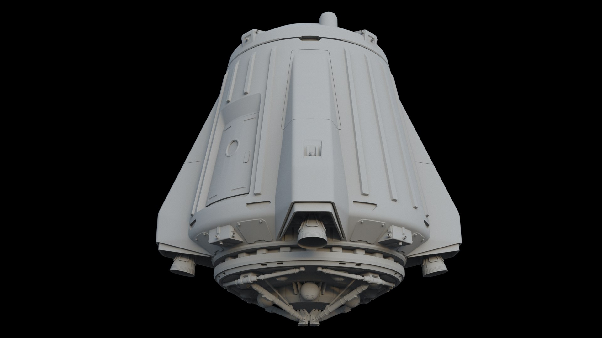 Sci Fi Escape Pod 3D Model - TurboSquid 2164846
