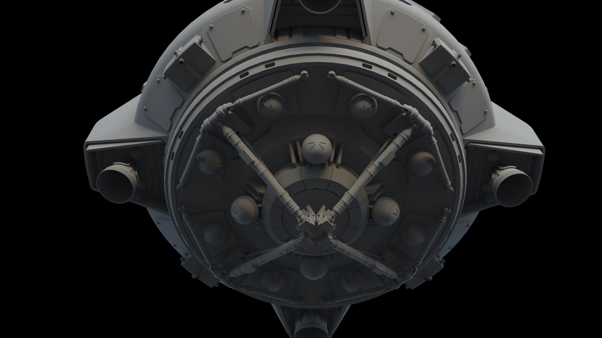 Sci Fi Escape Pod 3D Model - TurboSquid 2164846