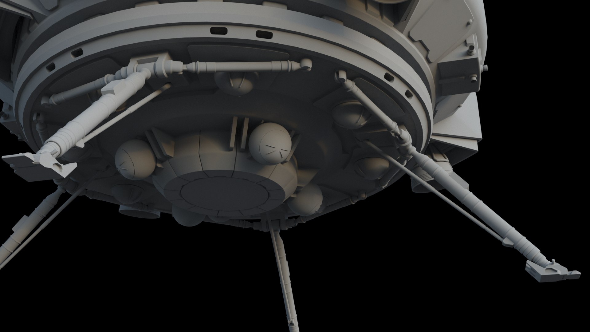 Sci Fi Escape Pod 3D Model - TurboSquid 2164846