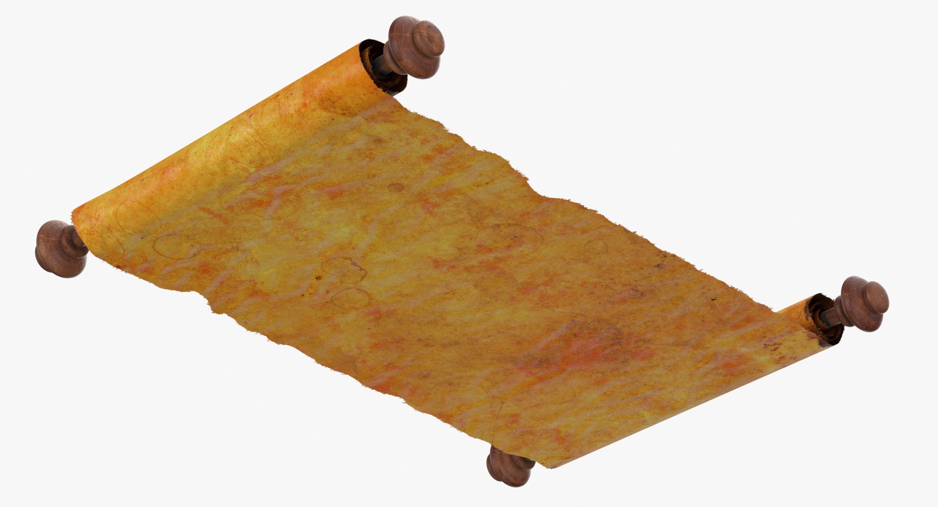 Scroll Open 03 3D - TurboSquid 1565794