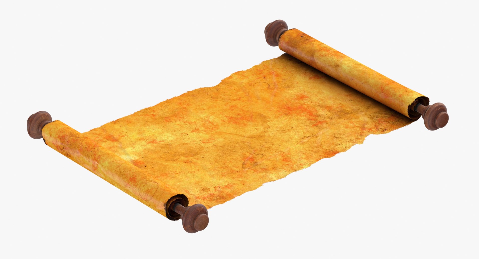 Scroll Open 03 3D - TurboSquid 1565794