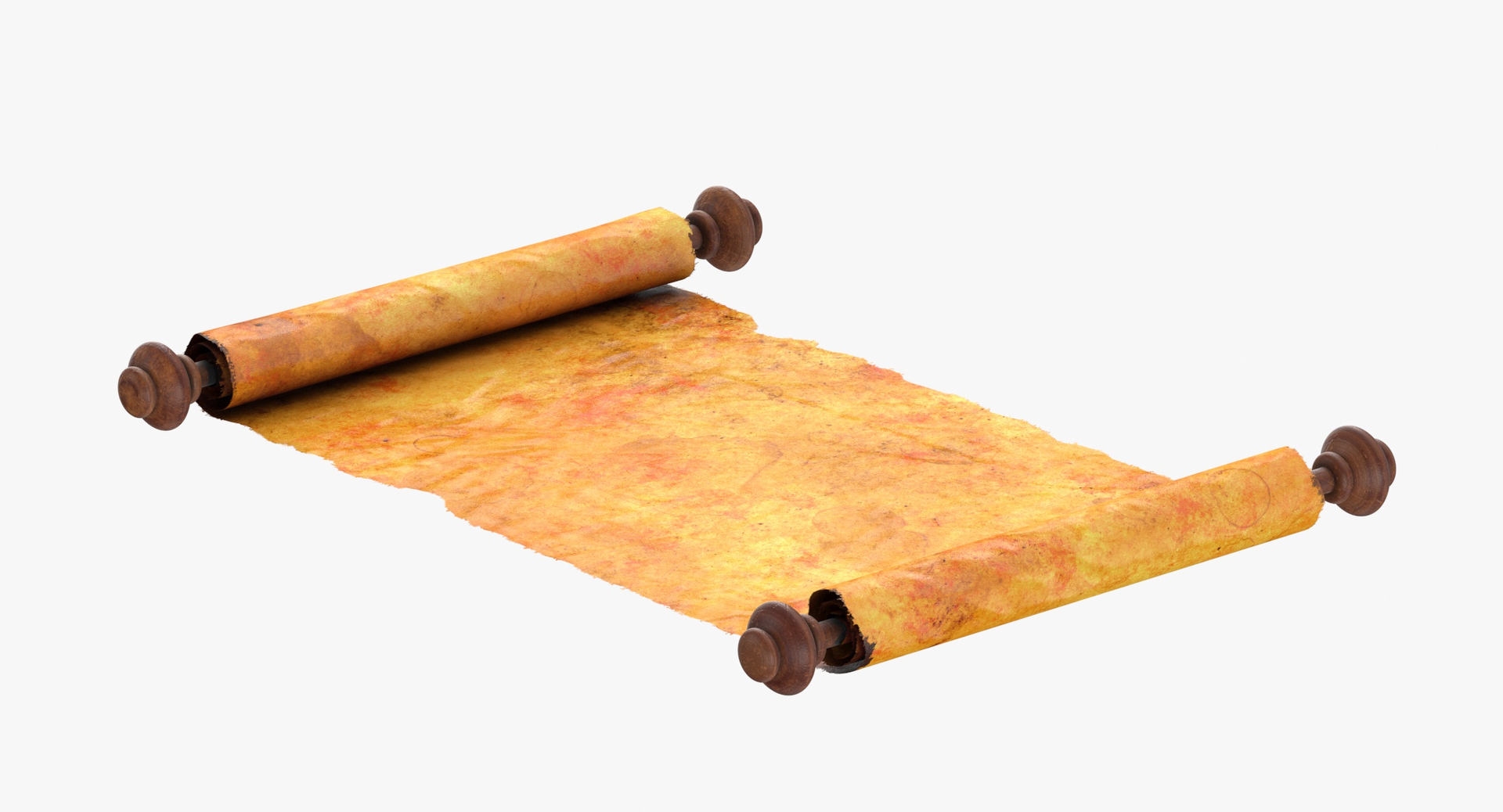 Scroll Open 03 3D - TurboSquid 1565794