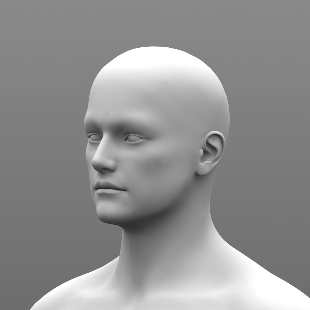 3d Model Cad Male Standing