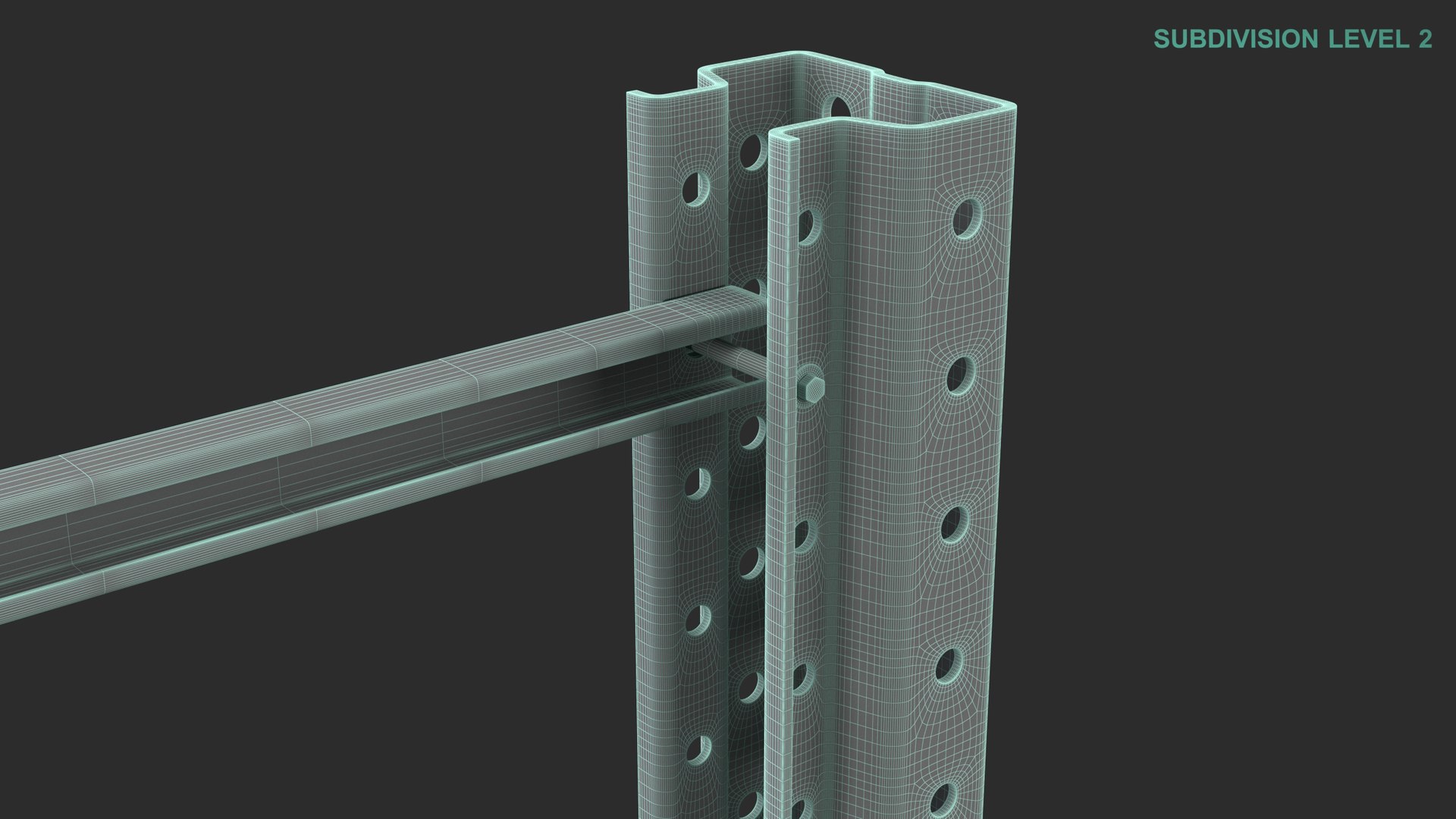 3D Warehouse Shelf With Pallets model - TurboSquid 1991456