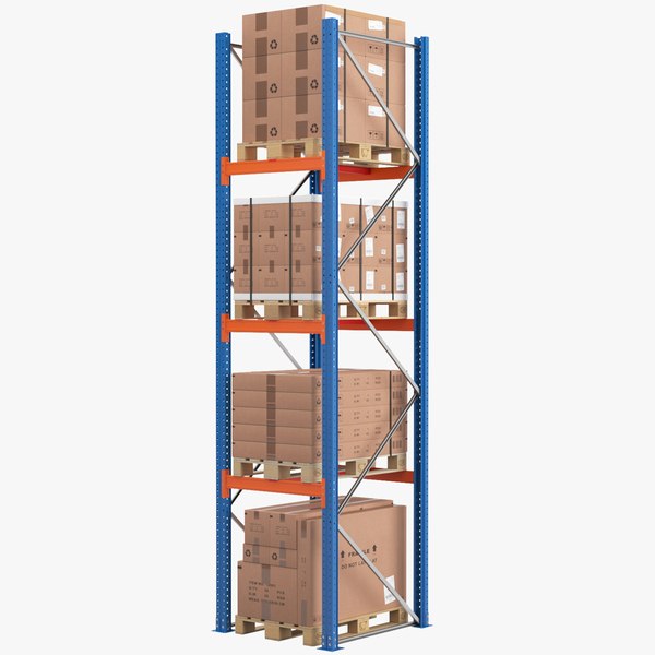 Warehouse rack 3D - TurboSquid 1643323