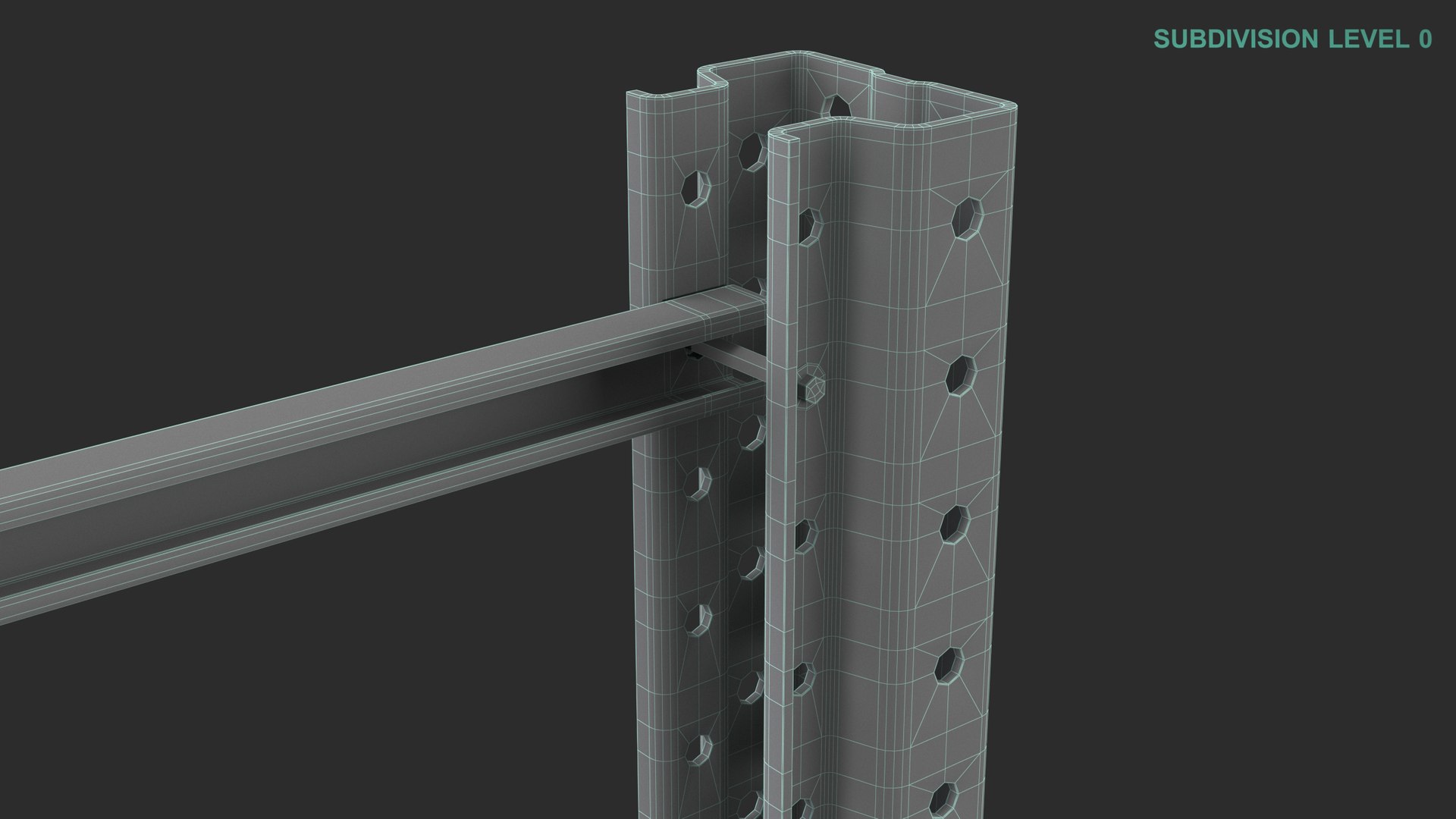 3D Warehouse Shelf With Pallets model - TurboSquid 1991456
