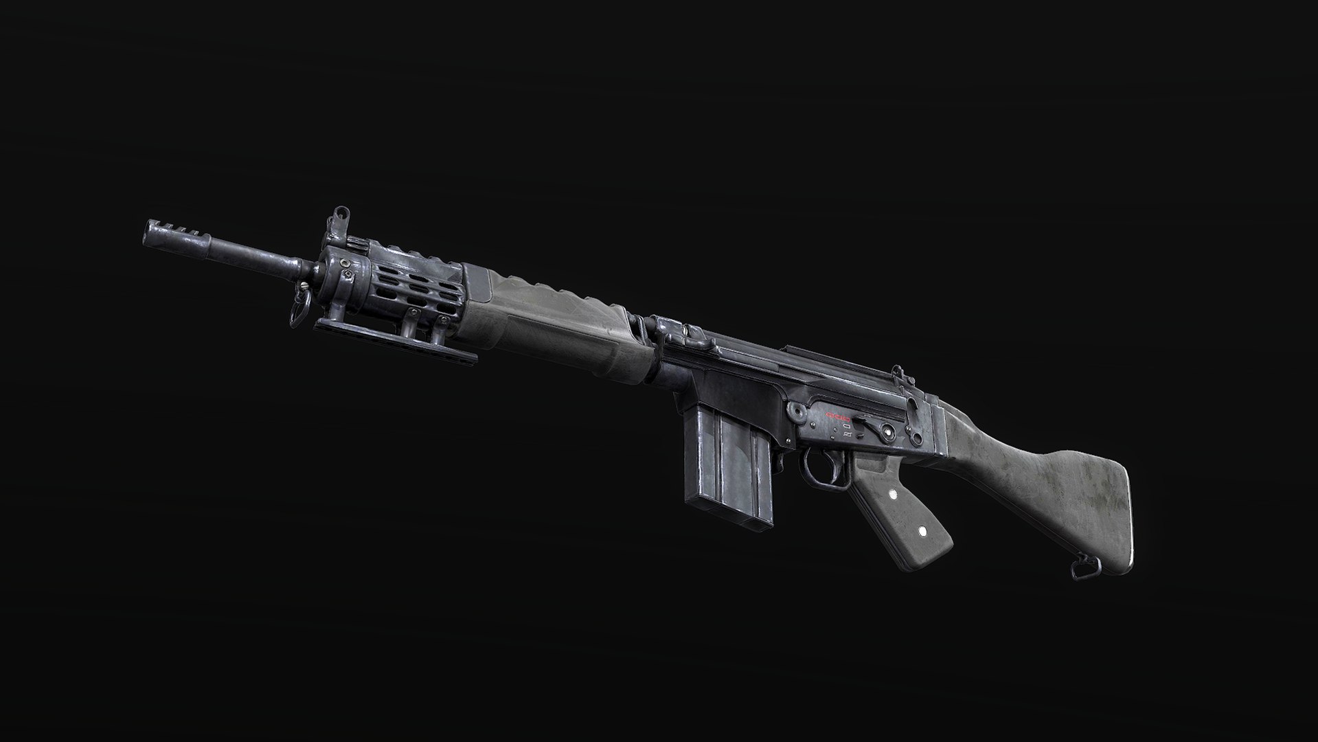 Gun Rifle L1ar 3D Model - TurboSquid 1678666
