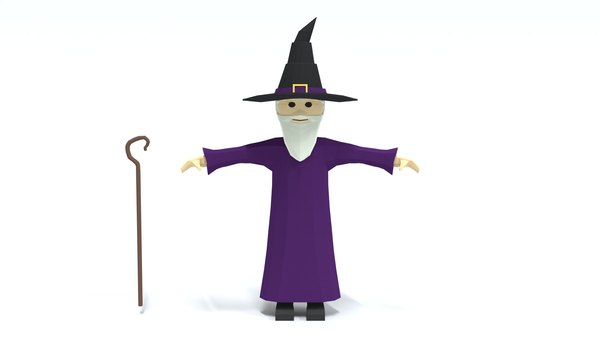 Blender Wizard Models | TurboSquid