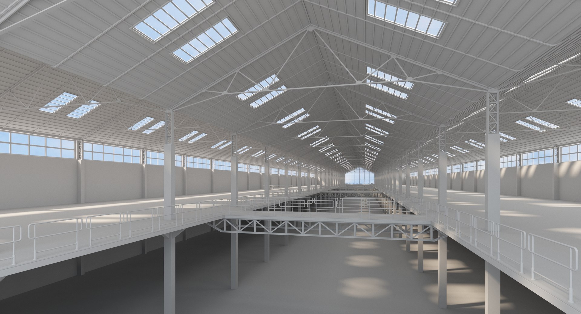 3D Model Warehouse Interior - TurboSquid 1292257