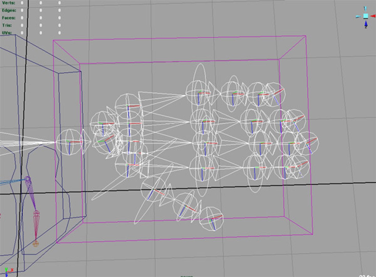 Biped Animation Rig Fk 3d Model