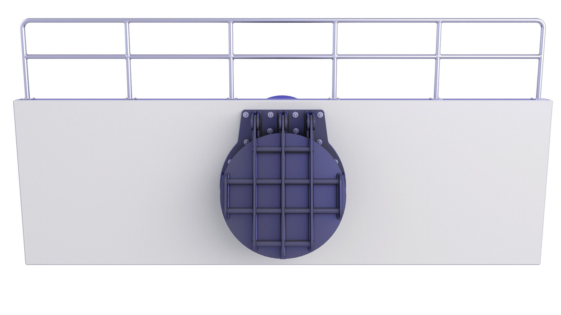 Concrete Bridge Sewage Drain Outlet Flap Gate 25 Model - TurboSquid 1979976