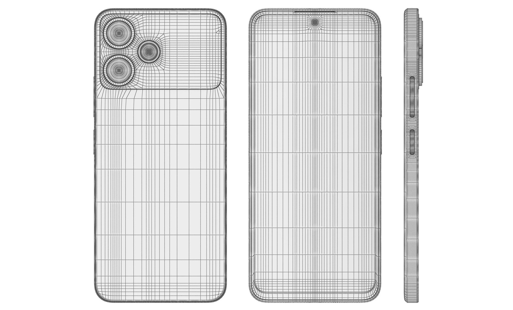 3D Xiaomi Poco M6 Pro Black Model - TurboSquid 2117715