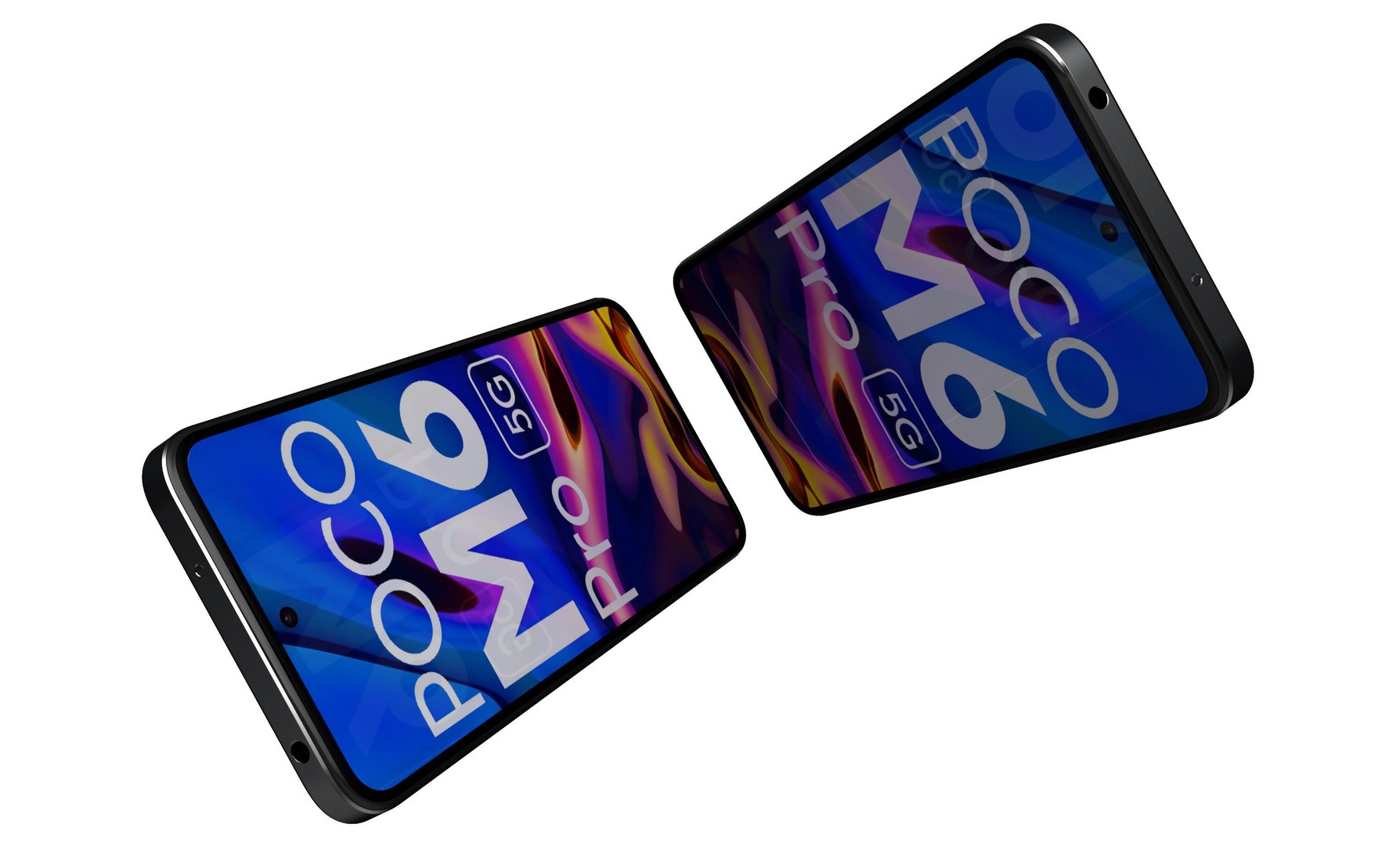 3D Xiaomi Poco M6 Pro Black Model - TurboSquid 2117715