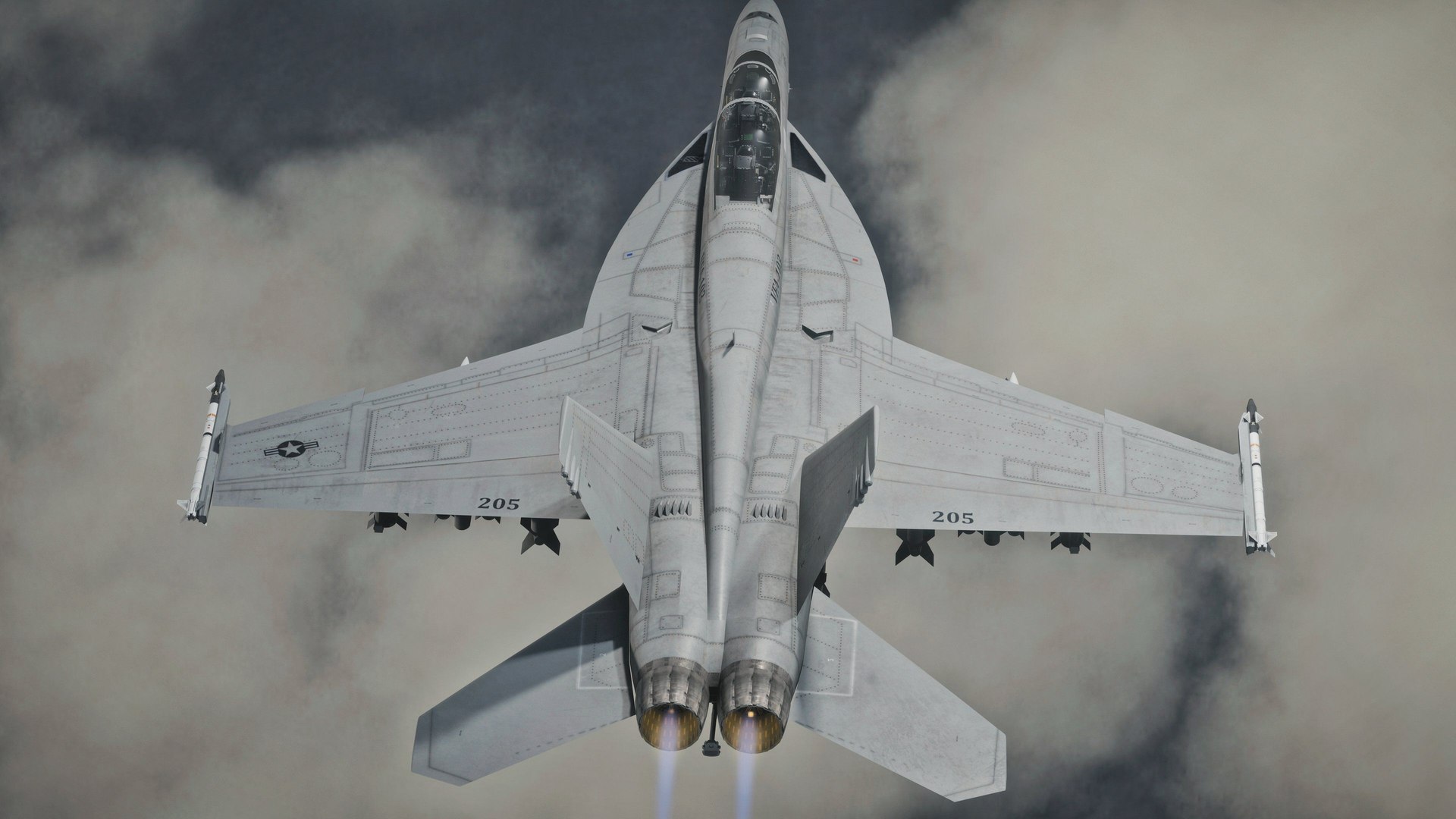 F18F Super Hornet - With Cocpit - Changeable Decal And Text 3D Model ...