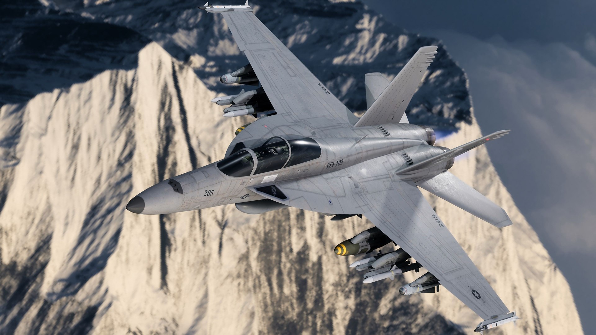 F18F Super Hornet - With Cocpit - Changeable Decal And Text 3D Model ...