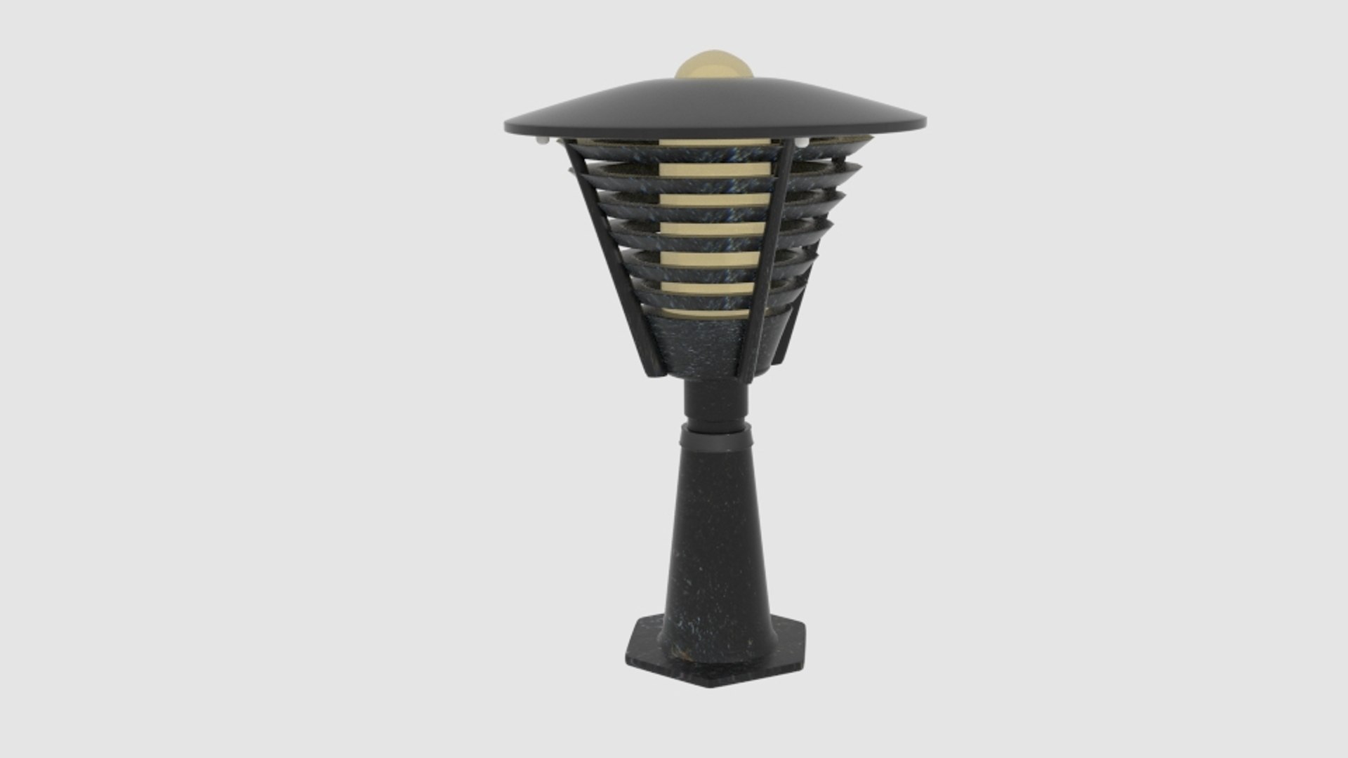 502 Garden Light 3D Model - TurboSquid 1158064