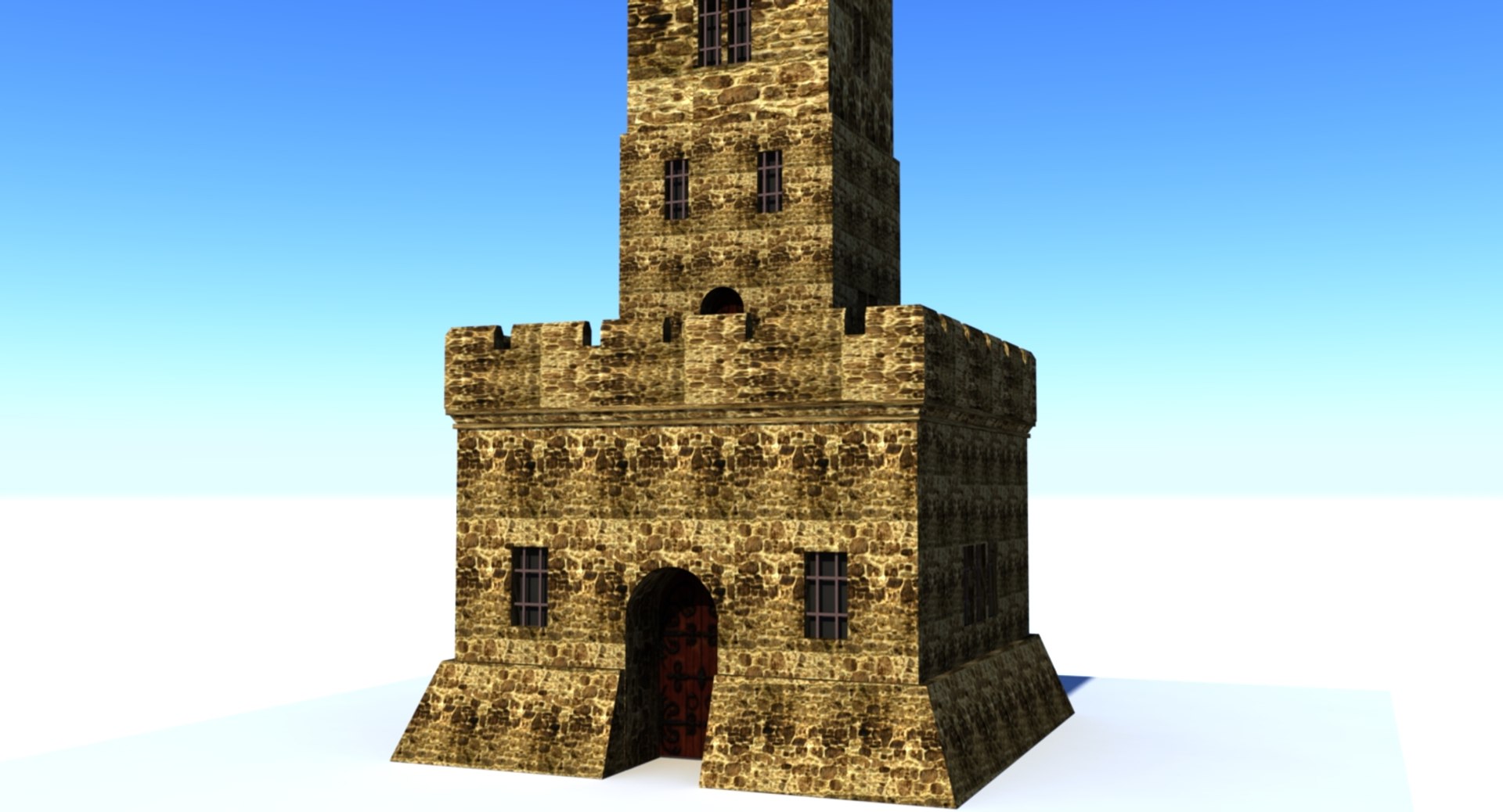 tower 3d model