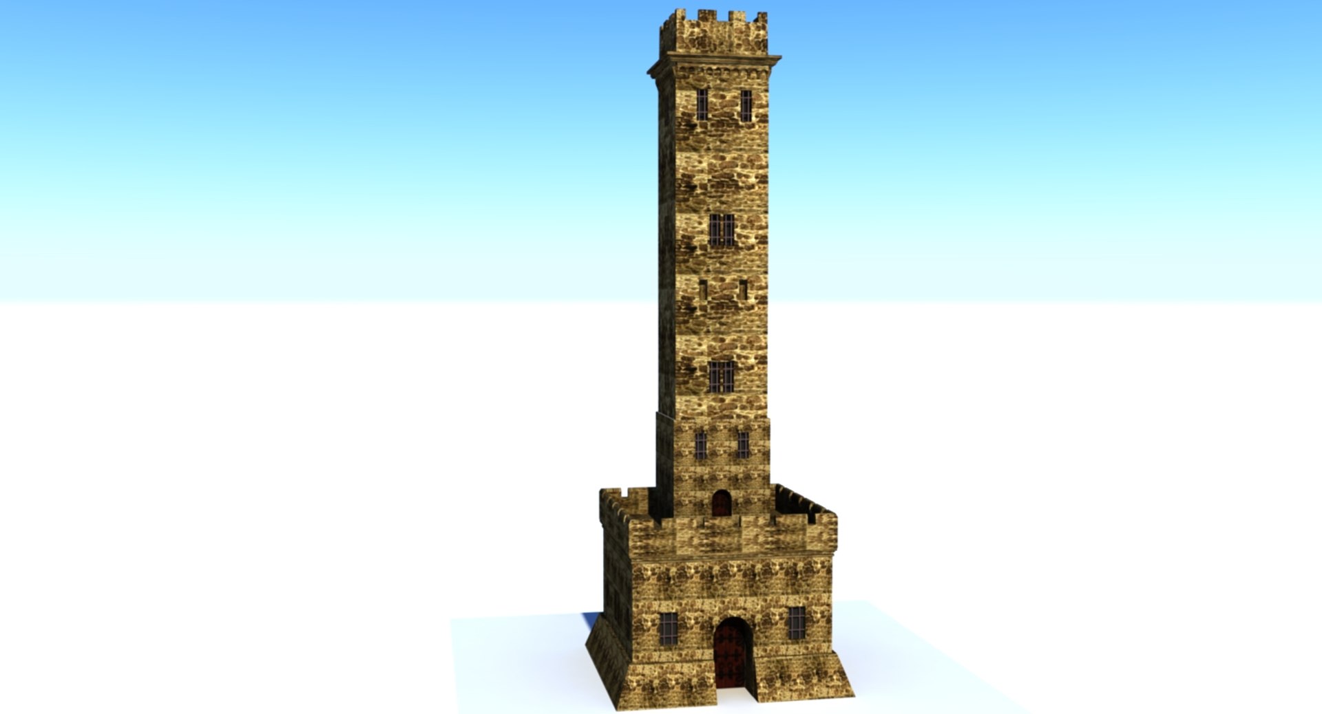 tower 3d model