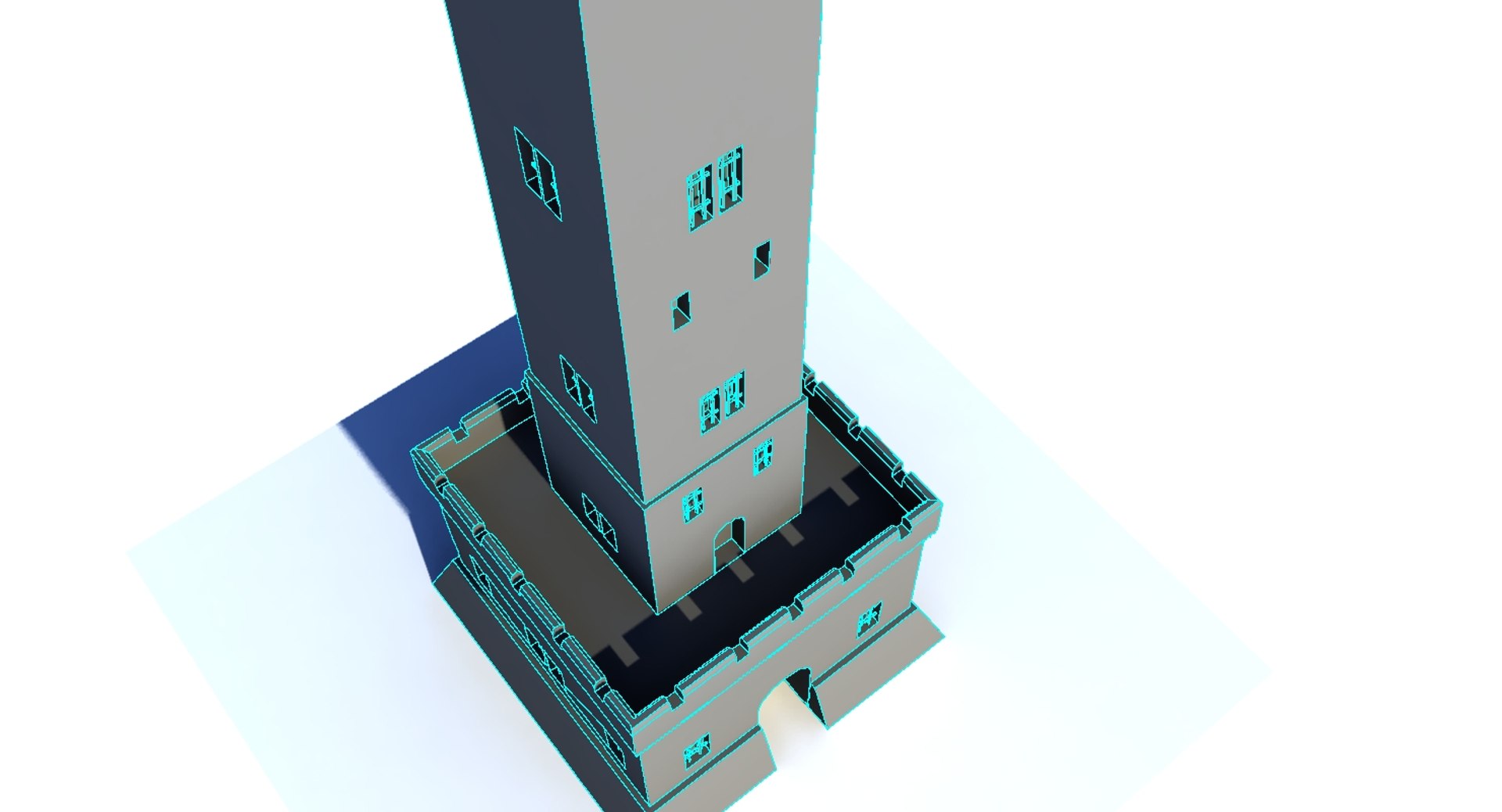 tower 3d model