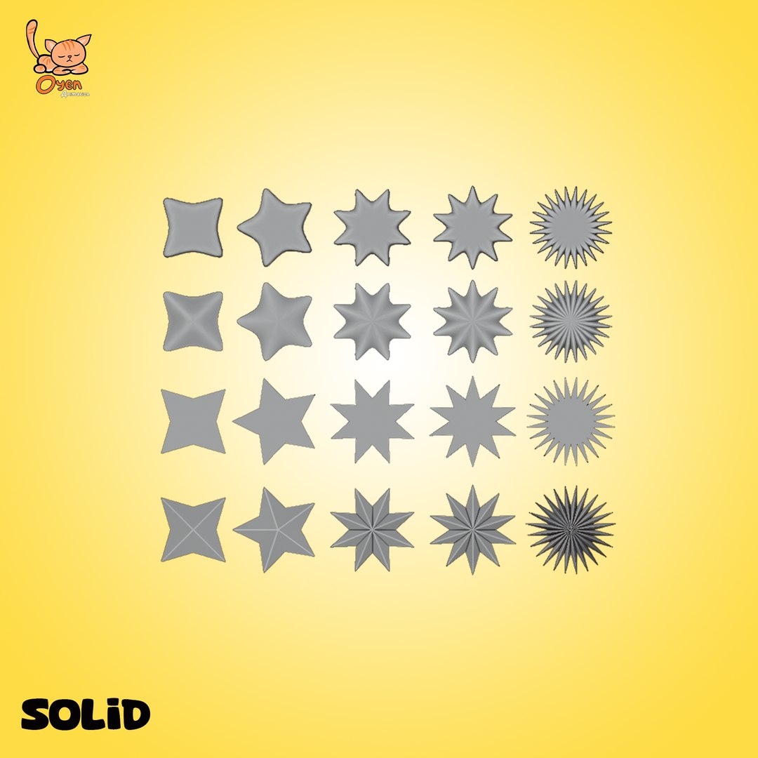 Free Star Pack 01 3D Model - TurboSquid 2238331