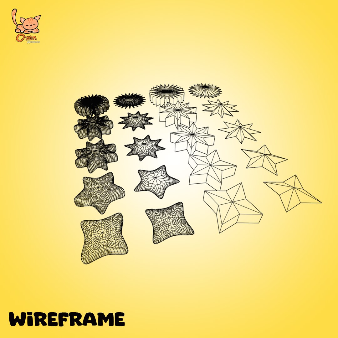 Free Star Pack 01 3D Model - TurboSquid 2238331